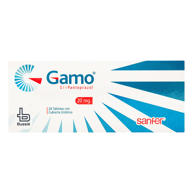 Gamo 20 Mg 28 Tabletas Rc (A)(Pdb)(3%+)(Pae) – Droguería Refugio Covelli