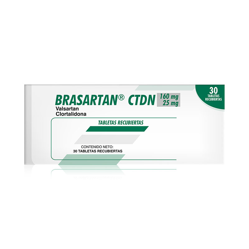 Brasartan Ctdn 160/25Mg 30 Tabletas – Droguería Refugio Covelli