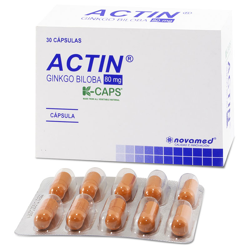 Actin 80 Mg 30 Tabletas (A) – Droguería Refugio Covelli