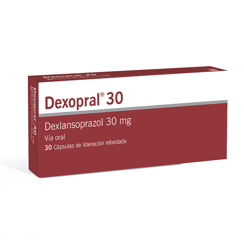 Dexopral 30 Mg 30 Cápsulas – Droguería Refugio Covelli