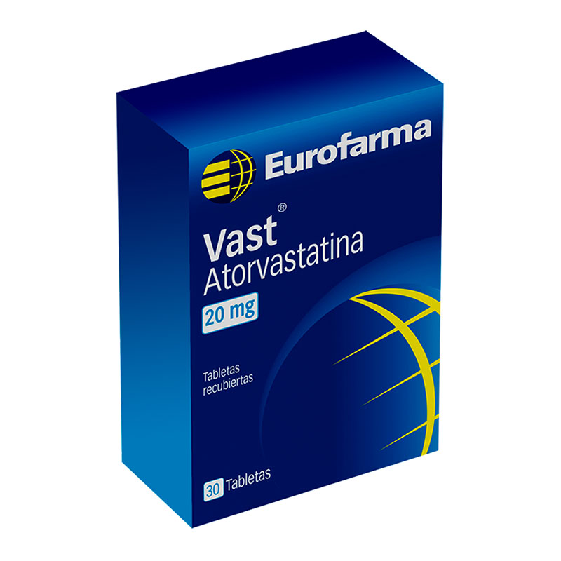 Vast 20 Mg 30 Tabletas – Droguería Refugio Covelli