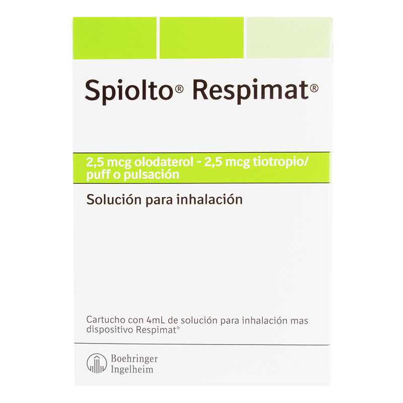 Spiolto Respimat 30 Dosis Aerosol 4 Ml(A)(Pae) – Droguería Refugio Covelli