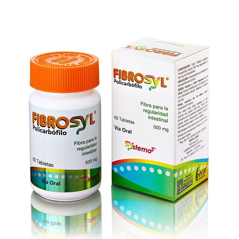 Fibrosyl 500 Mg 60 Tabletas Ec – Droguería Refugio Covelli