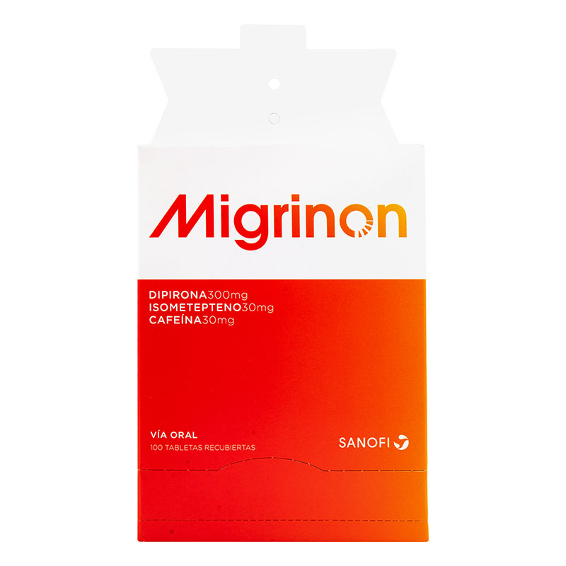 Migrinon 100 Tabletas – Droguería Refugio Covelli